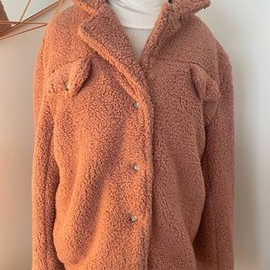 Pink Lily | Jackets & Coats | Plush Pink Lily Jacket | Poshmark